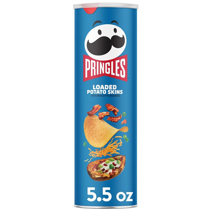 Pringles Potato Crisps Chips Loaded Potato Skins | Walgreens
