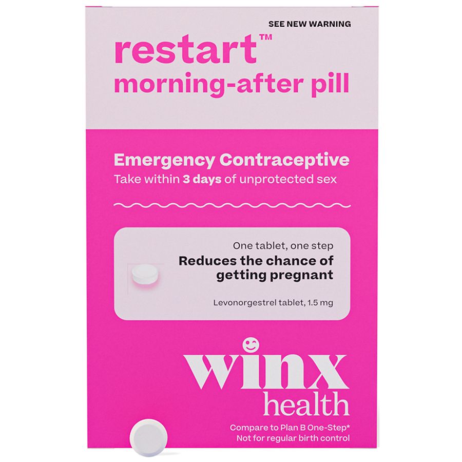 Winx Restart Morning-After Pill Tablet | Walgreens