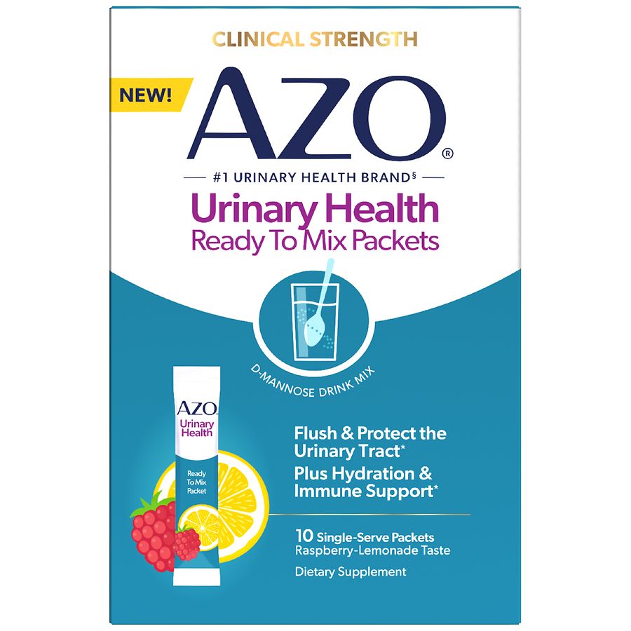 AZO Urinary Health Drink Mix Raspberry Lemonade | Walgreens