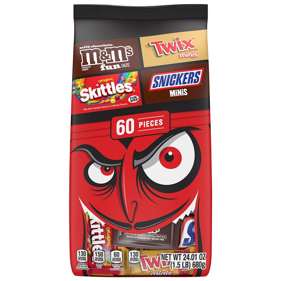 Mars Skittles & Chocolate Halloween Candy Variety Bulk | Walgreens
