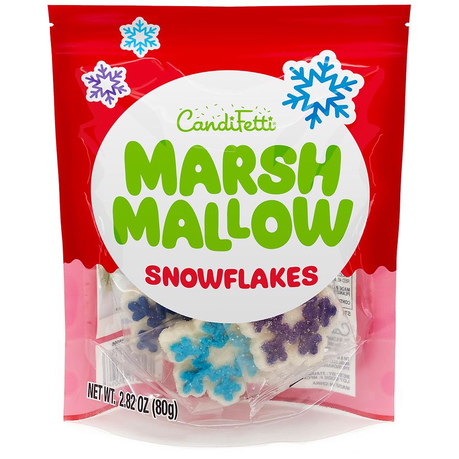 Candifetti Marshmallow Snowflakes | Walgreens