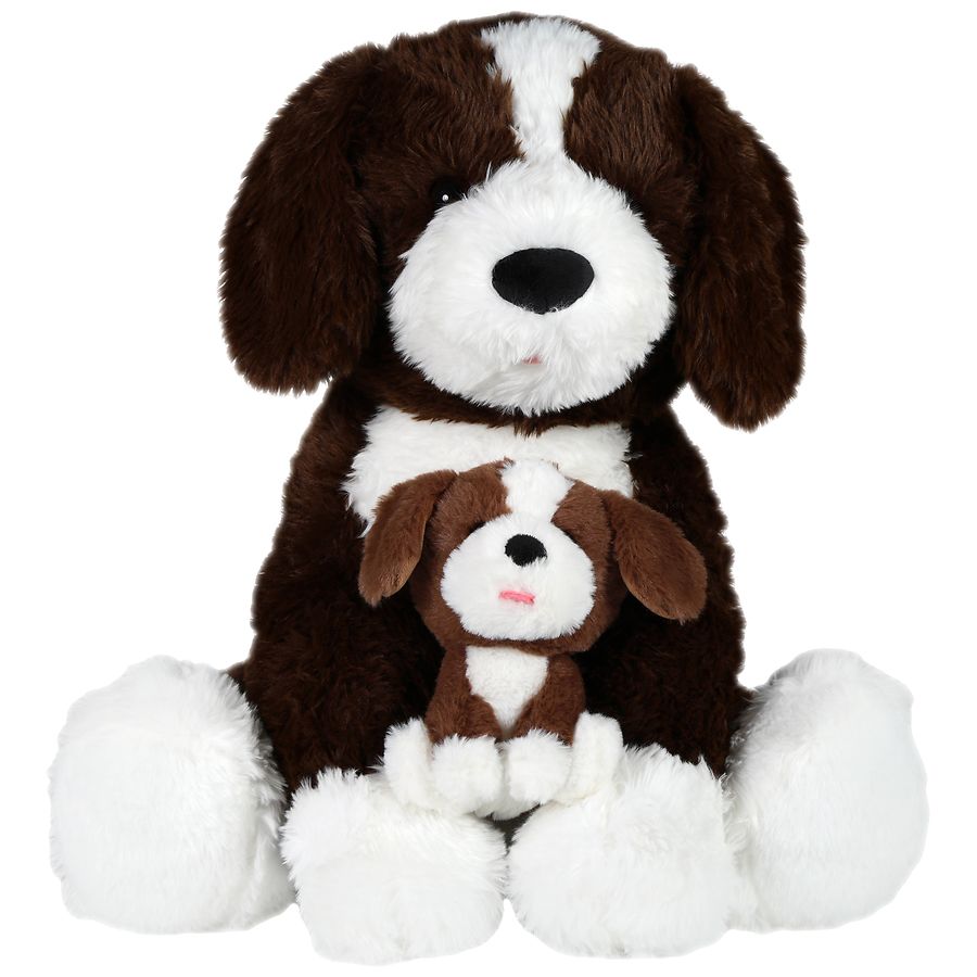 Playright Jumbo Puppy With Baby | Walgreens