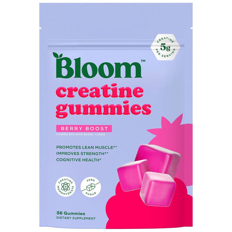 Bloom Creatine Gummies Berry Boost | Walgreens