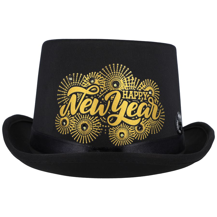 Festive Voice Happy New Year Light-Up Hat | Walgreens