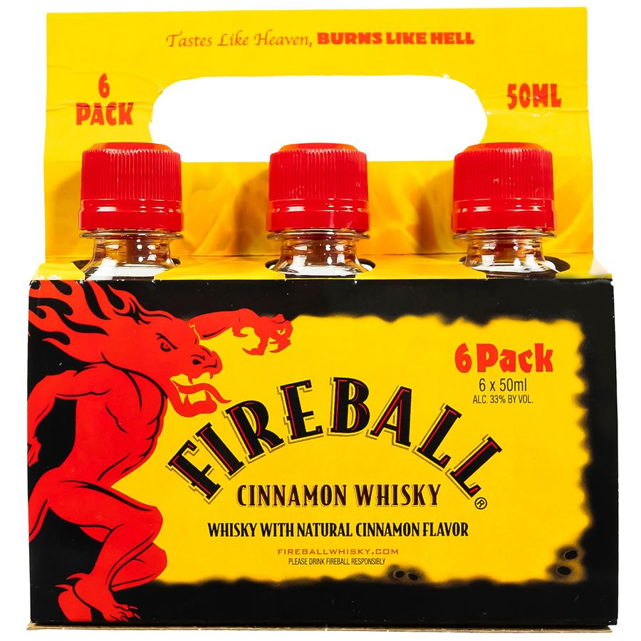 Fireball Cinnamon Whiskey, Carrying Case, 66 Proof | Walgreens