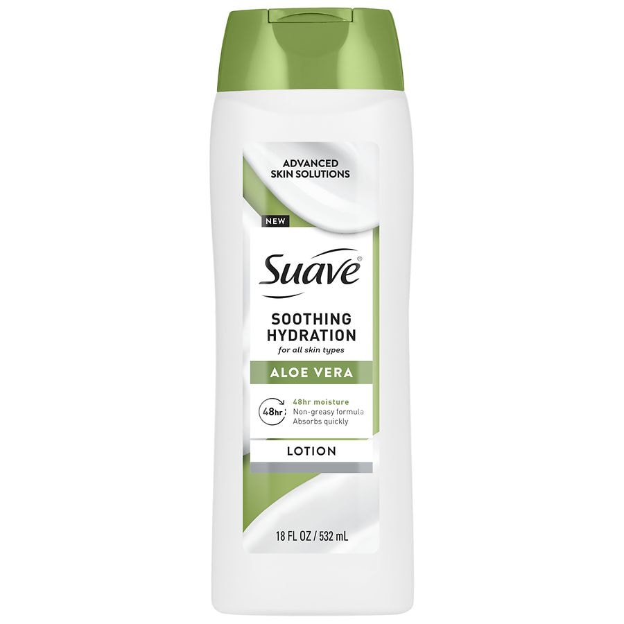 Suave Soothing Hydration Hand & Body Lotion With Aloe Vera for Women ...