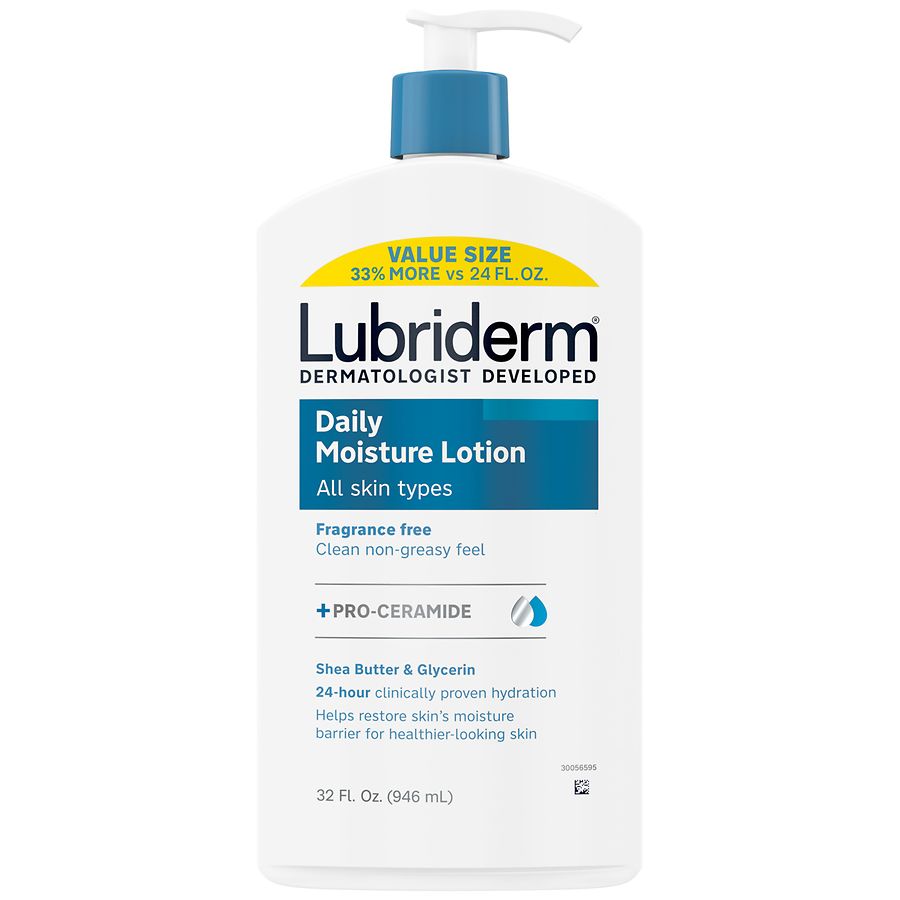 Lubriderm Daily Moisture Lotion + Pro-Ceramide, Value-Size | Walgreens