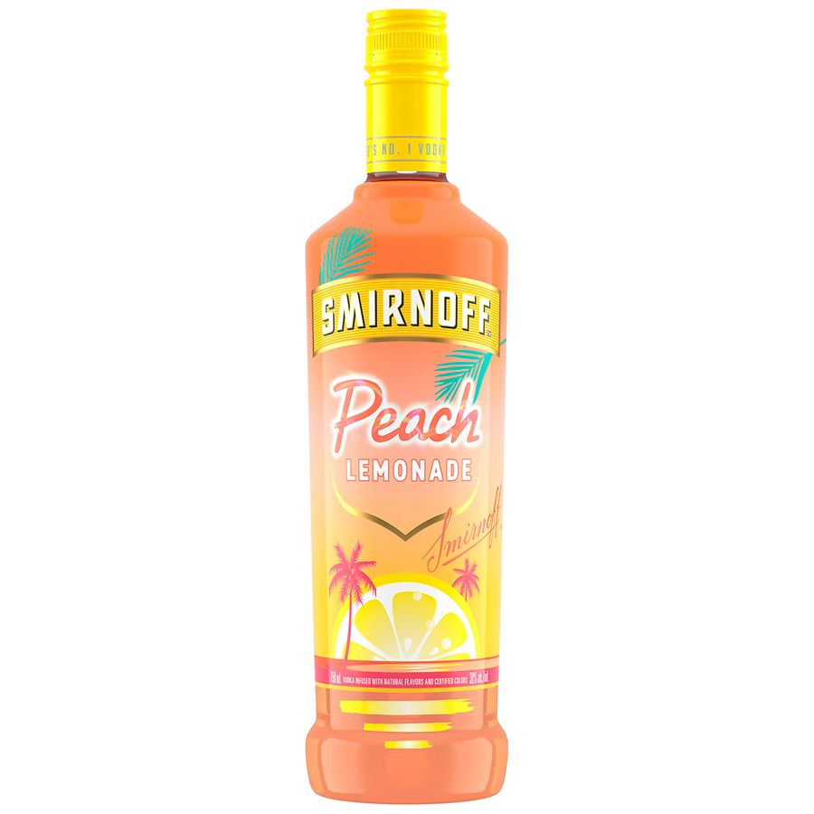 Smirnoff Peach Lemonade (Vodka Infused With Natural Flavors) | Walgreens