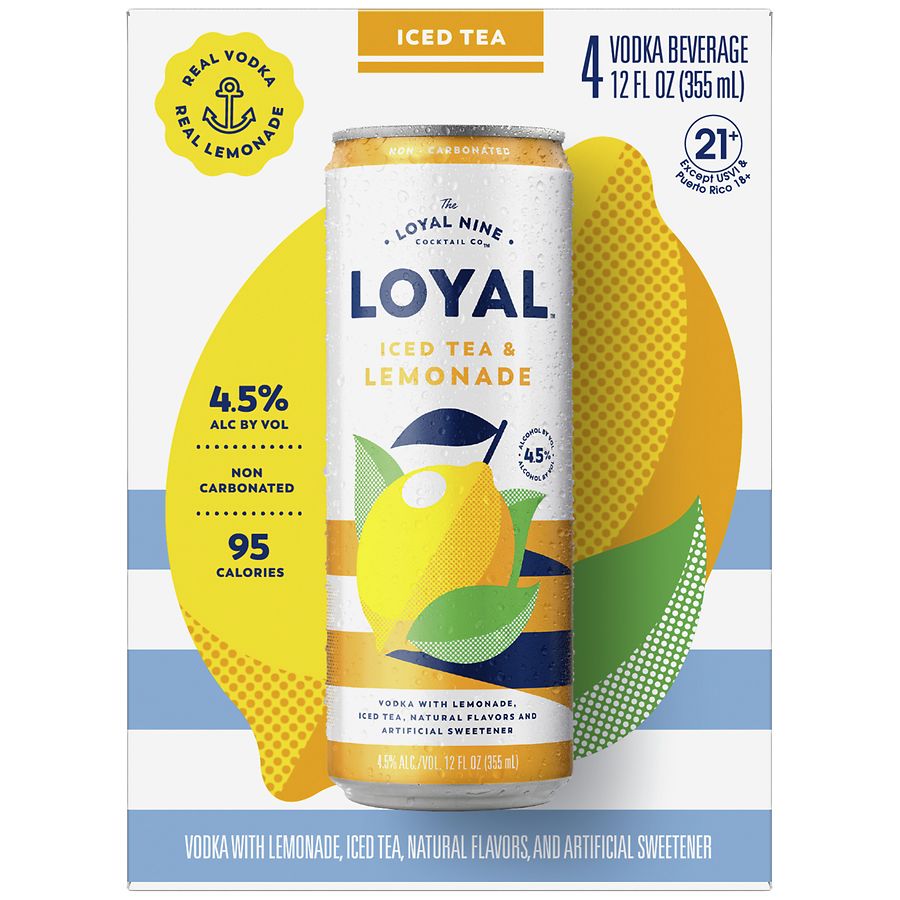 Loyal 9 Lemonade + Iced Tea Vodka Cocktail | Walgreens