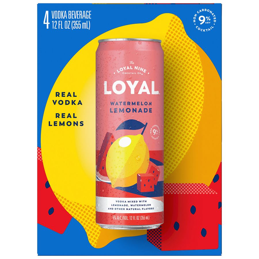 Loyal 9 Watermelon Lemonade Vodka Cocktail | Walgreens