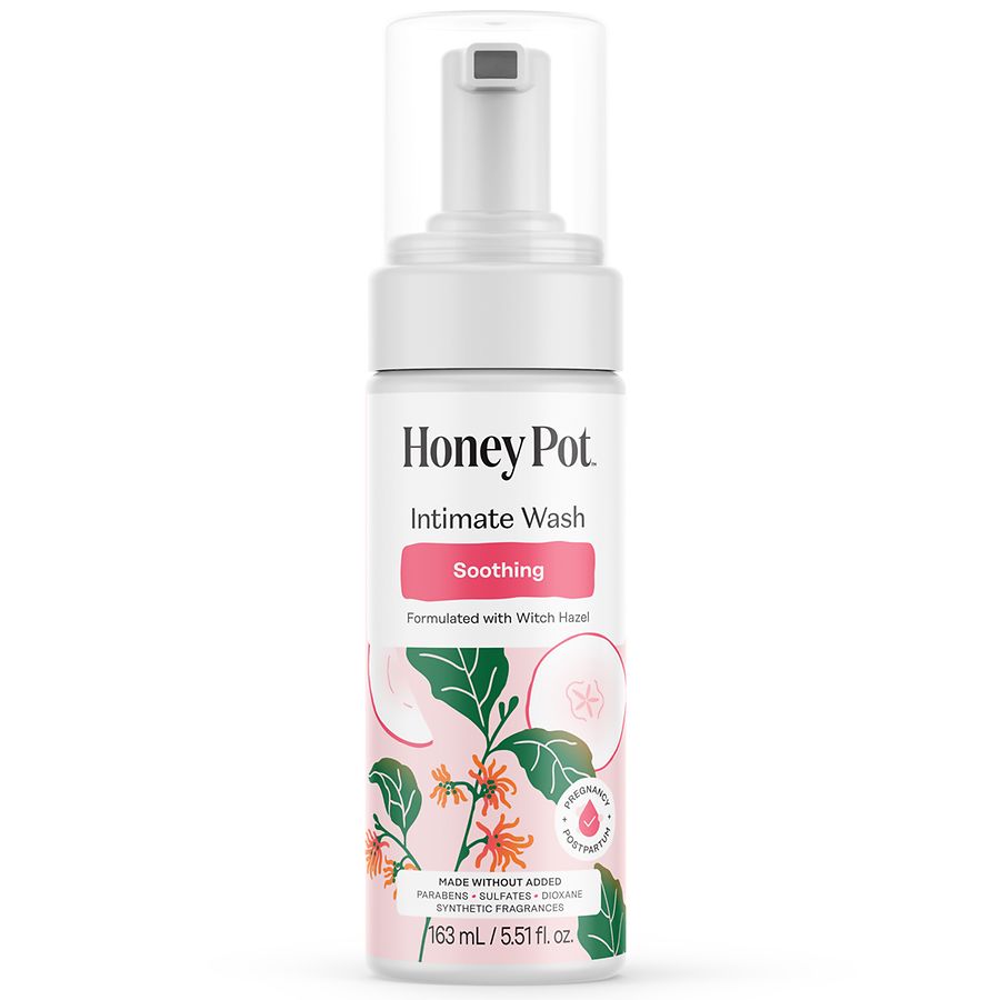 The Honey Pot Witch Hazel Intimate Wash Pump Bottle, Soothing | Walgreens