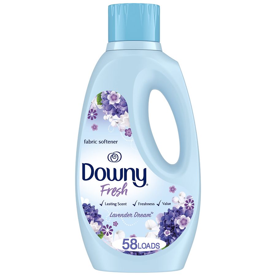 Downy Fresh, Non-Concentrated Liquid Fabric Softener Lavender Dream ...