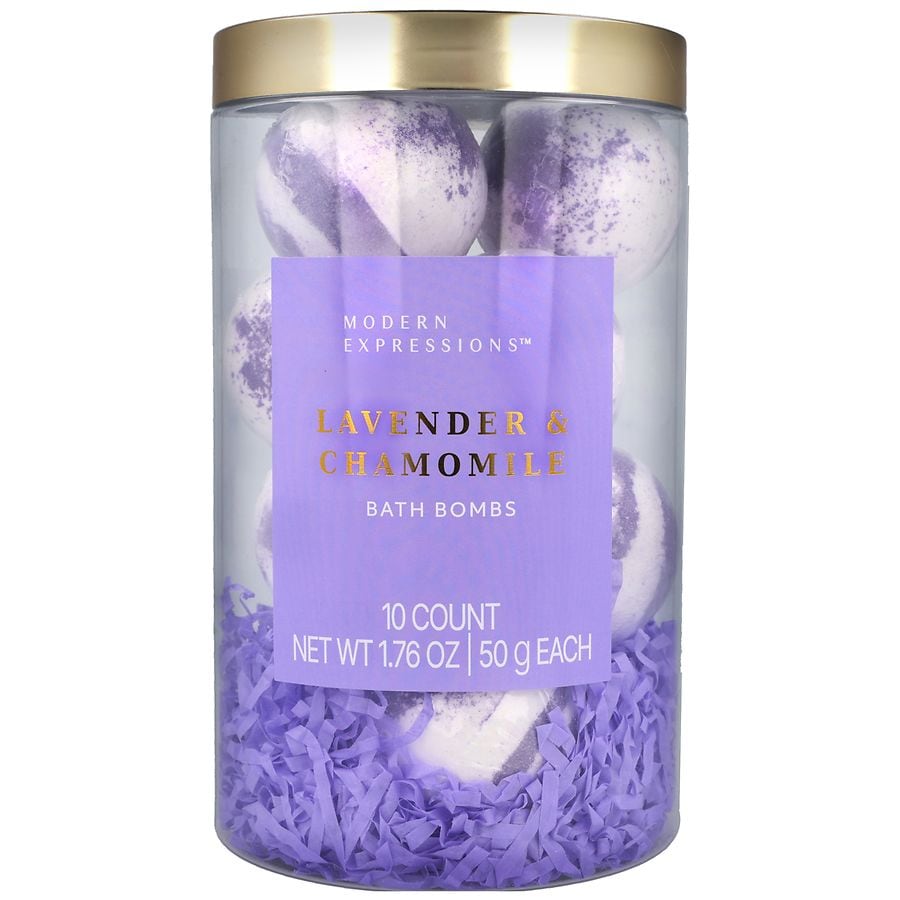 Modern Expressions Lavender & Chamomile Bath Bombs | Walgreens