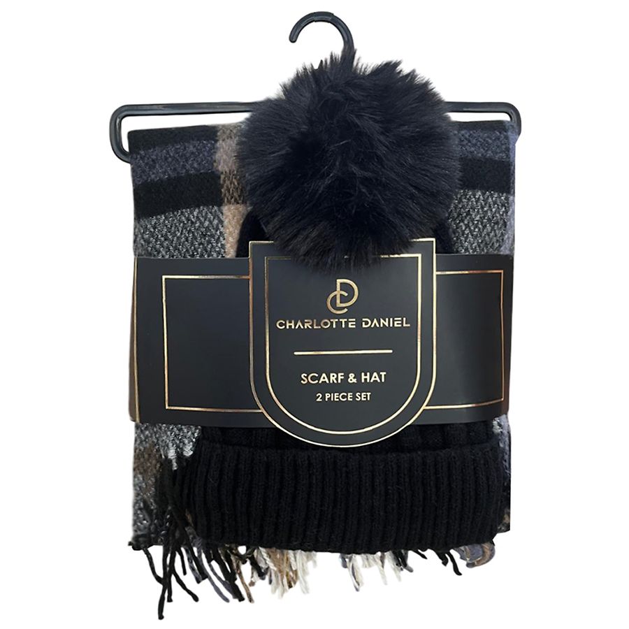 Charlotte Daniel Scarf & Hat Set, Assorted | Walgreens