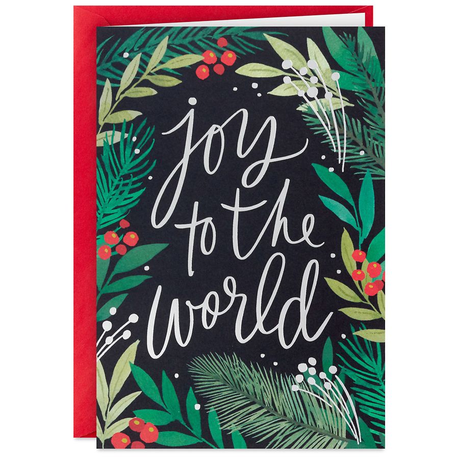 Hallmark Packaged Christmas Cards Joy to the World | Walgreens