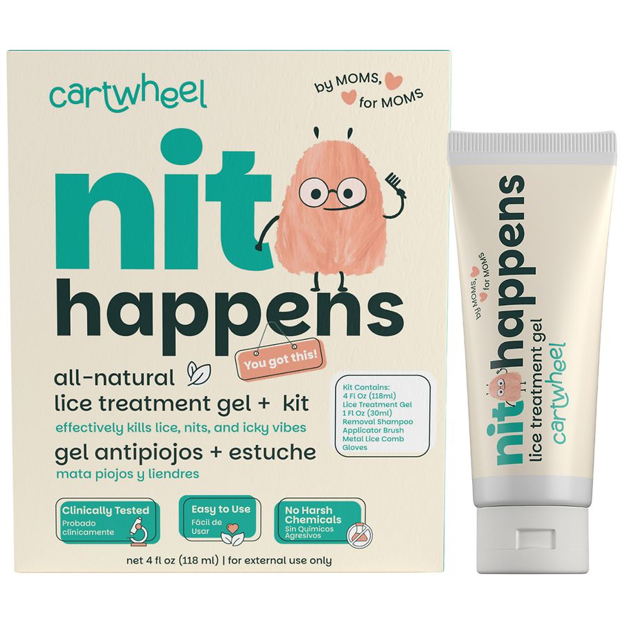 Cartwheel Nit Happens All-Natural Lice Treatment Gel + Kit | Walgreens