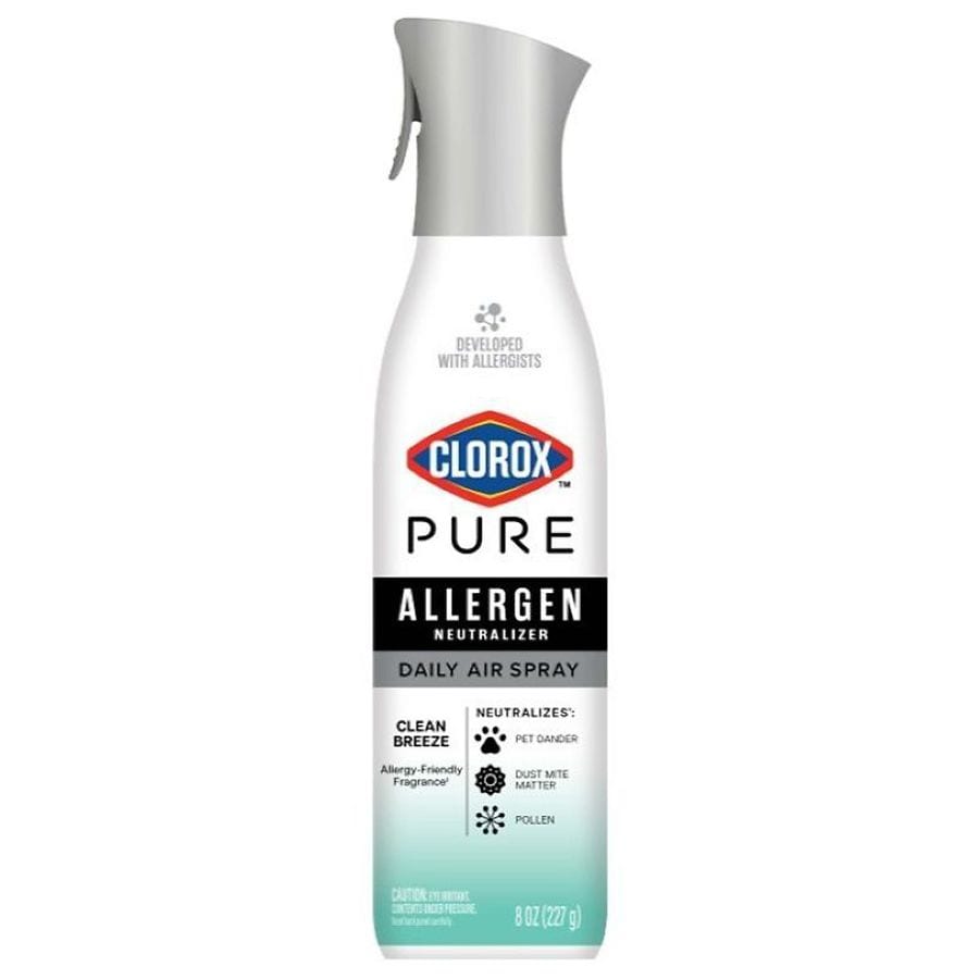 Clorox Pure Allergen Neutralizer Daily Air Spray Clean Breeze | Walgreens