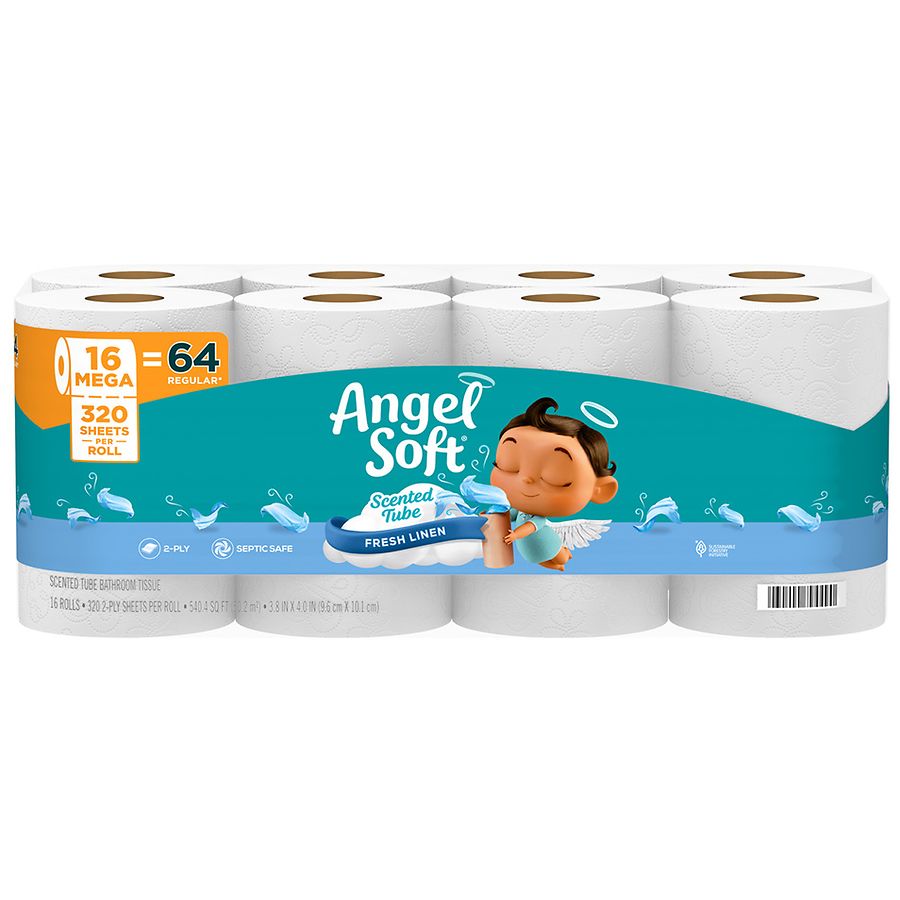 Angel Soft Bathroom Tissue | Walgreens