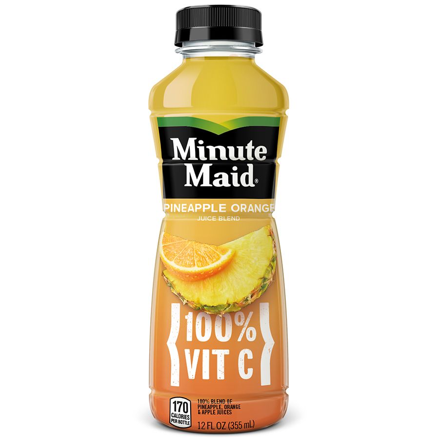 Minute Maid Juice Bottle Pineapple Orange | Walgreens