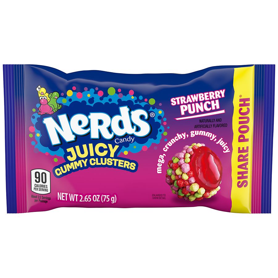 Nerds Gummy Clusters Juicy Clusters Strawberry Punch | Walgreens