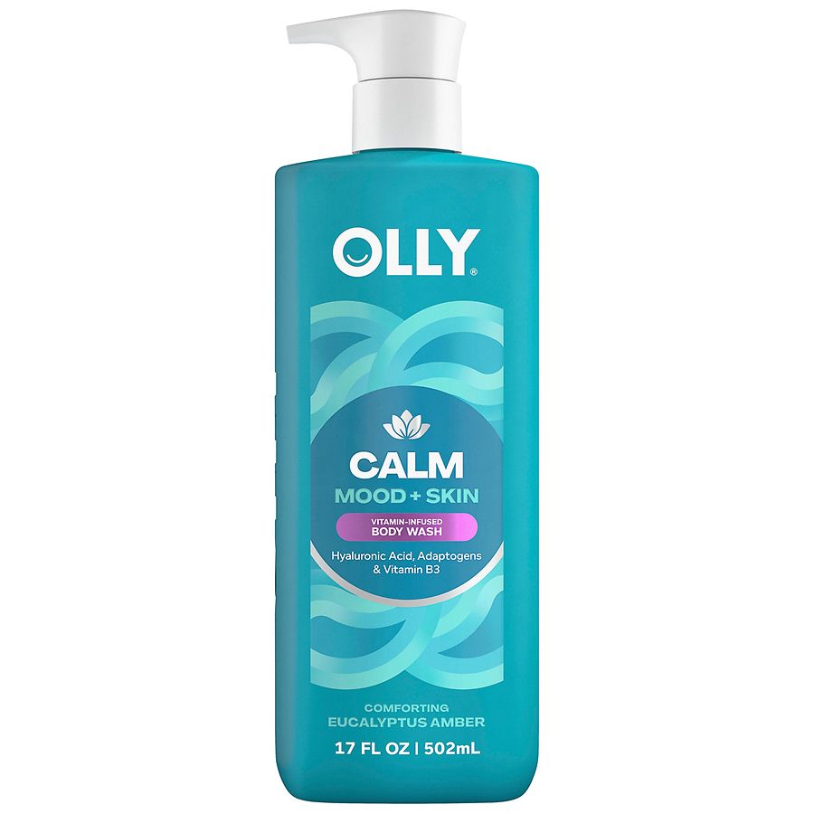 OLLY Body Wash with Hyaluronic Acid, Calm Eucalyptus Amber | Walgreens