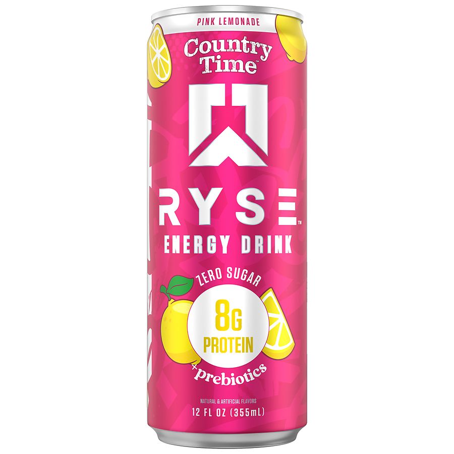 RYSE Energy Drink Country Time Pink Lemonade | Walgreens