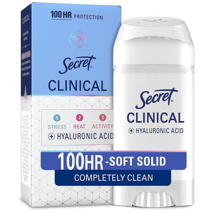 Secret Clinical Strength Antiperspirant Deodorant Soft Solid for Women ...
