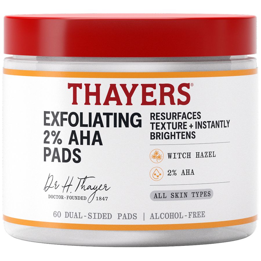 Thayers Exfoliating 2% AHA Pads | Walgreens