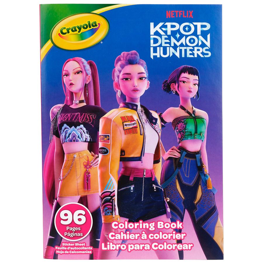 Crayola Coloring Book, K-Pop Demon Hunters | Walgreens