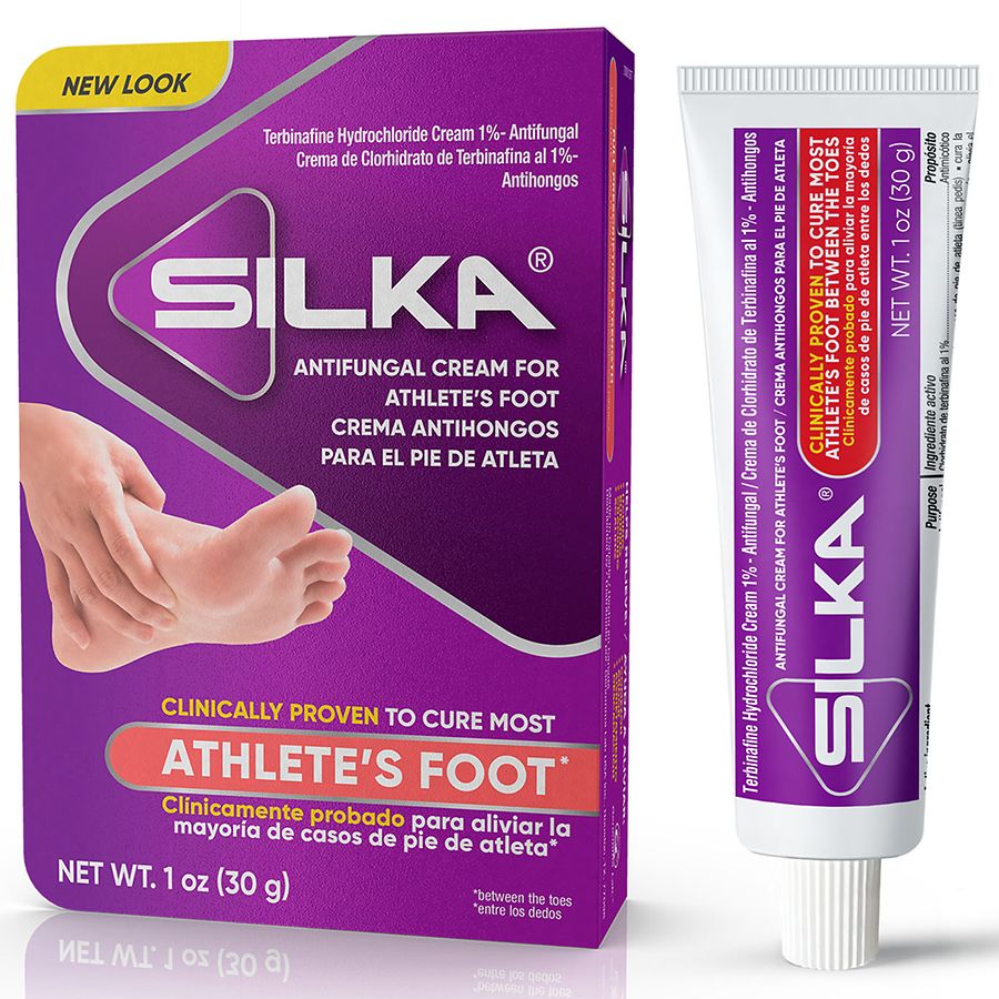 Silka Athlete's Foot Prescription Strength Antifungal Cream | Walgreens