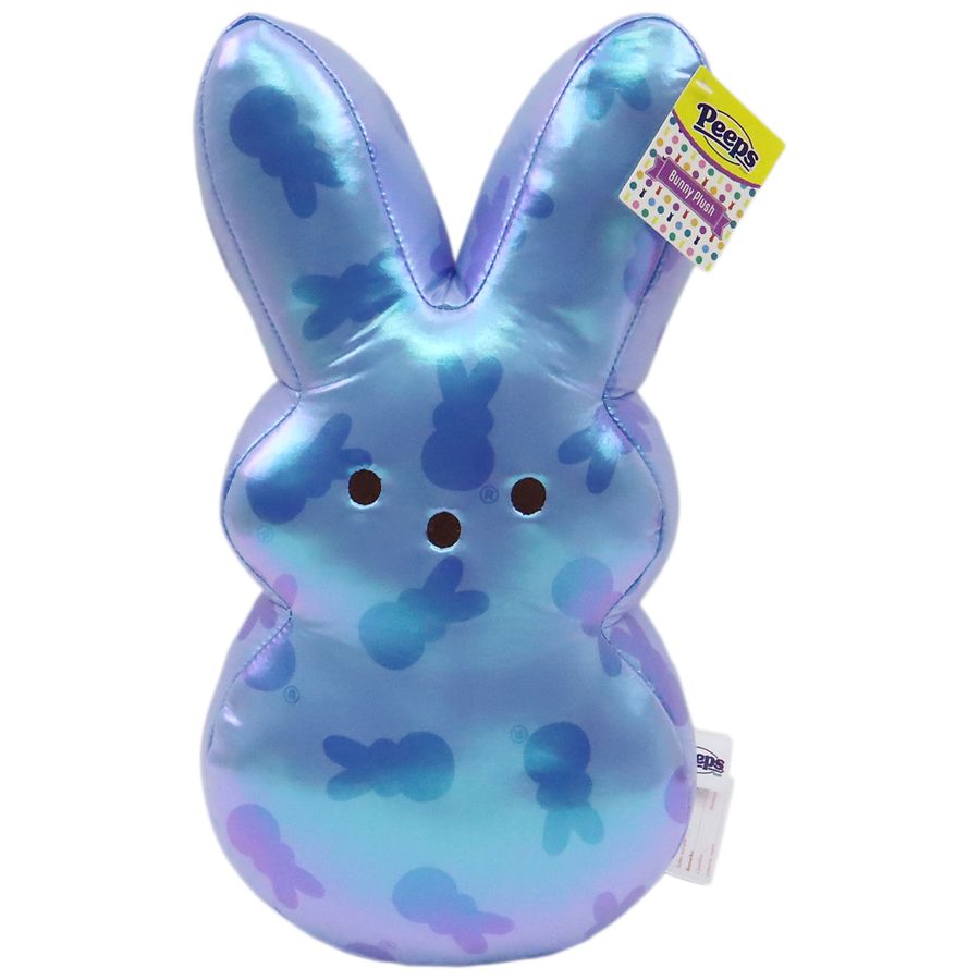 Peeps Bunny Plush 15-Inch Blue Sheen | Walgreens