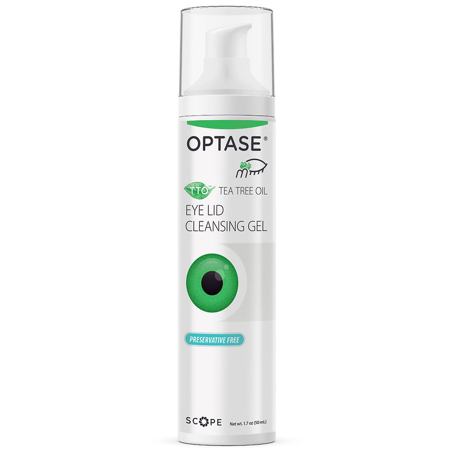 Optase Step 2 Cleanse, Tea Tree Oil Eyelid Cleansing Gel | Walgreens