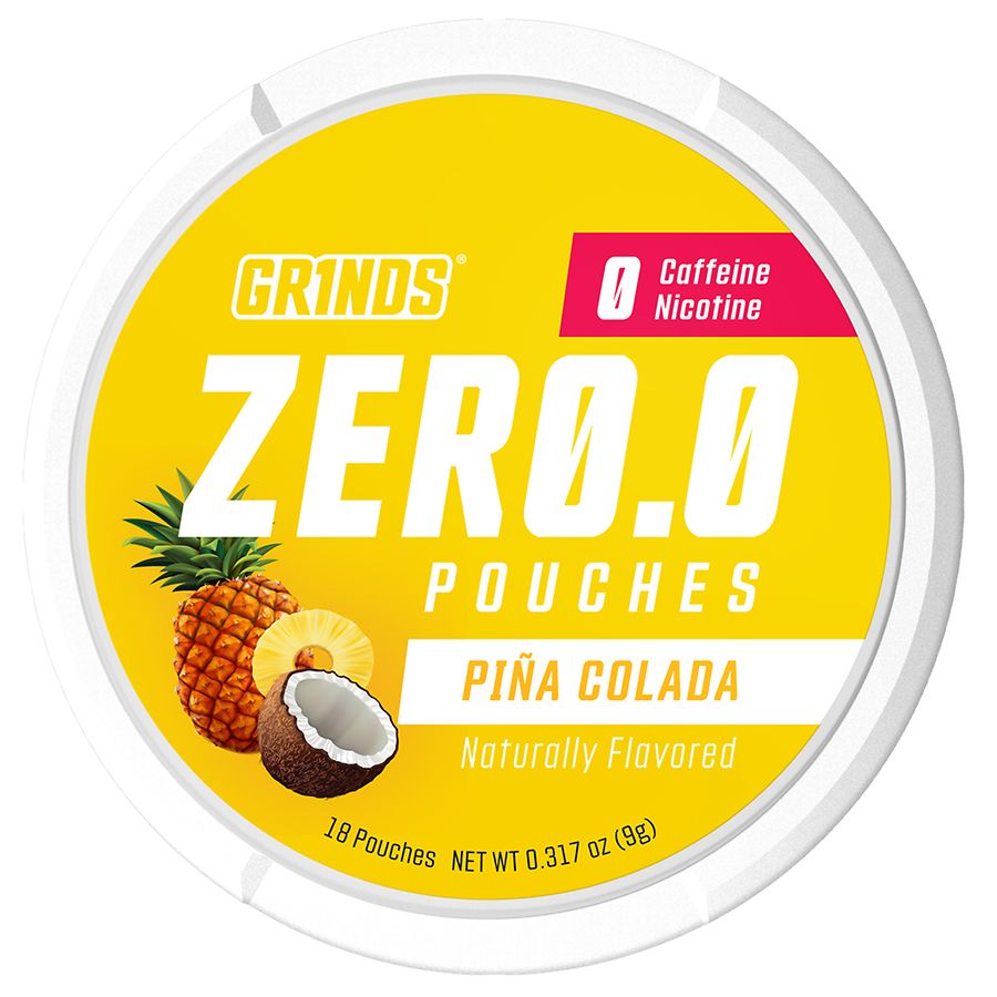 Gr1nds Zer0.0 Pouches Pina Colada | Walgreens