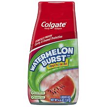 Colgate Kids Fluoride Toothpaste Watermelon Burst | Walgreens