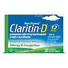 Claritin-D Extended Release Antihistamine Tablets 20 | Walgreens