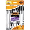 BIC Cristal Xtra Smooth Ballpoint Pen, For Everyday Writing Activities Medium Point Black ...