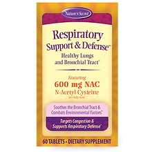 Nature's Secret Respiratory Support & Defense 600mg NAC | Walgreens